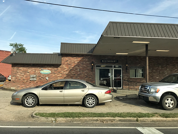 This classic small-town restaurant building represents everything wonderful about community dining and comfort food traditions.
