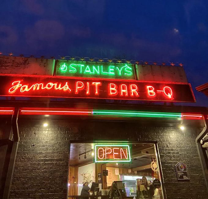 Evie Mae's sturdy brick building stands proud in West Texas. Barbecue greatness comes in unassuming packages.