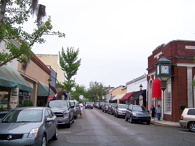 The quiet streets of Walterboro invite unhurried exploration - each storefront window offering glimpses into both the past and present.