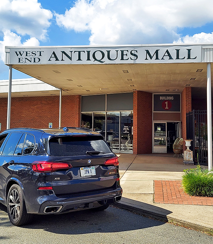 The West End knows how to do antiques right with this impressive mall setup.