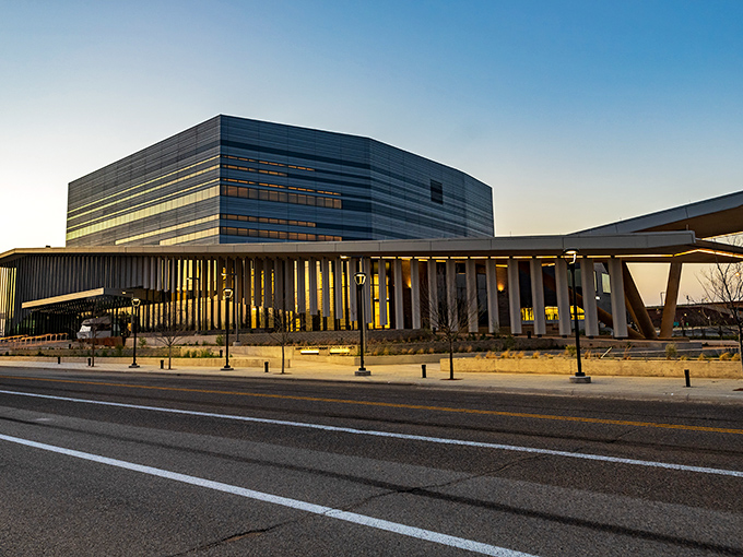 Buddy Holly Hall's modern architecture brings contemporary flair to Lubbock's cultural scene. Come for the barbecue, stay for the symphony&mdash;that's balance.