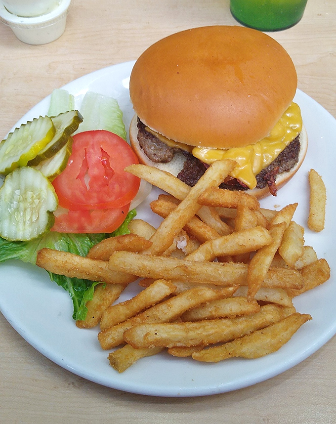 The cheeseburger&mdash;America's most perfect invention alongside jazz and the moonwalk. This one comes with a side of golden happiness.