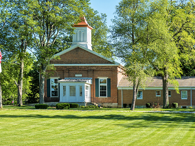 Stately and serene, the Clifton United Presbyterian Church has watched over the village since the days when horses outnumbered cars.