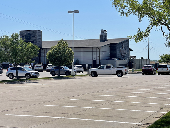 Modern architecture meets Midwestern practicality at this Kearney gathering spot where locals find community and visitors discover authentic Nebraska hospitality.