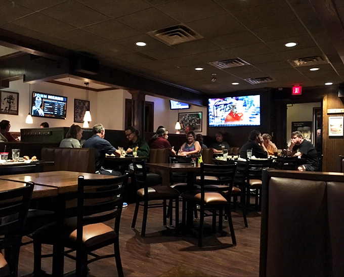 The dining room buzzes with that perfect energy&mdash;not too loud to converse, not too quiet to feel self-conscious about laughing at your friend's dad joke.
