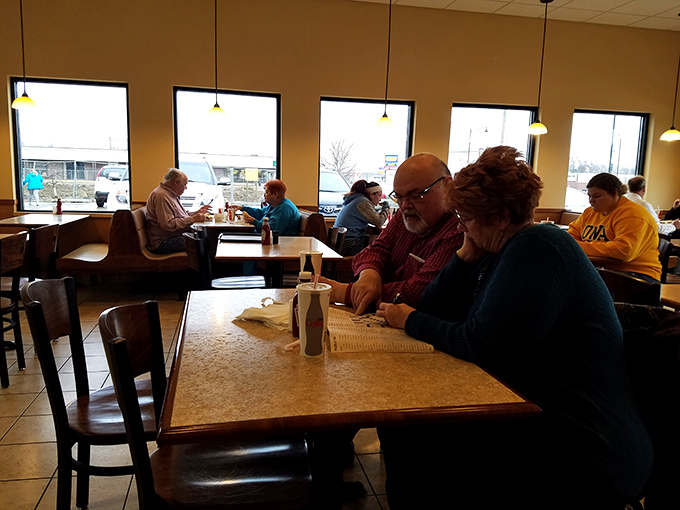 The true measure of a local gem: tables filled with regulars who've made this their second dining room. Community happens over good food.