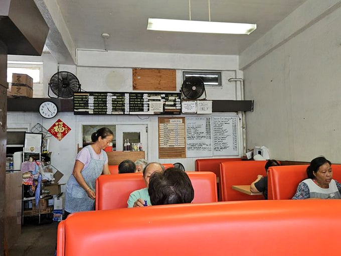 No laptops, no influencers posing with their food&mdash;just locals who know where to find comfort on a plate.