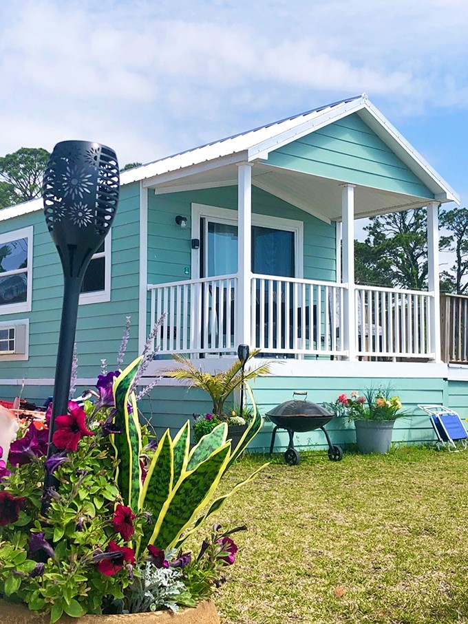 These mint-colored cottages aren't just homes; they're your invitation to live the Florida dream without needing a hedge fund manager's salary.