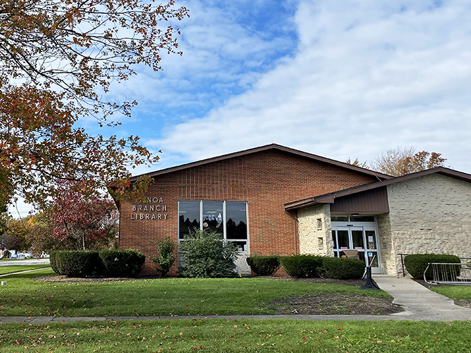 More than just books! Genoa's Branch Library serves as the community's living room, where ideas and neighbors regularly intersect.