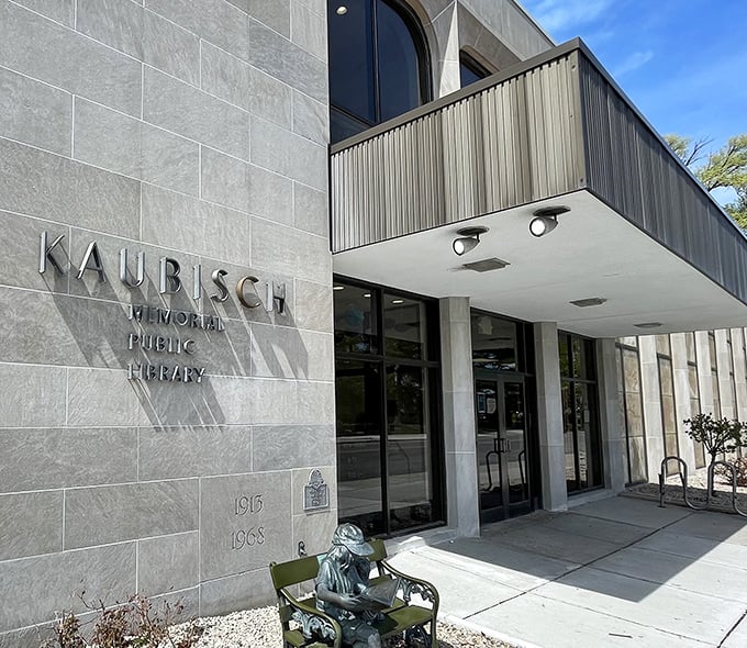 The Kaubisch Memorial Public Library offers literary treasures and community connection—where the only thing better than the price is the knowledge inside.