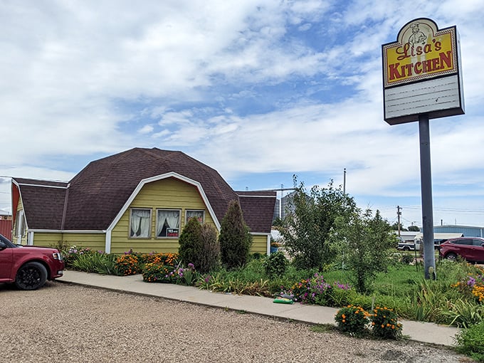 Lisa's Kitchen sits in a dome-shaped building&mdash;because delicious food deserves an equally memorable setting.