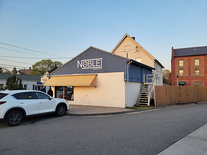 Noble Restaurant's unassuming exterior hides culinary treasures within—like finding a pearl in the most modest-looking oyster. Don't judge this book by its cover.