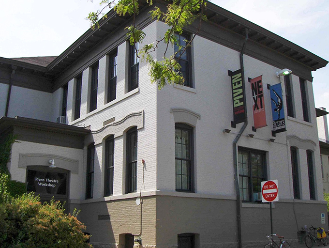 The Piven Theatre Workshop's unassuming exterior belies the creative explosions happening inside, where tomorrow's performers discover their voices today.