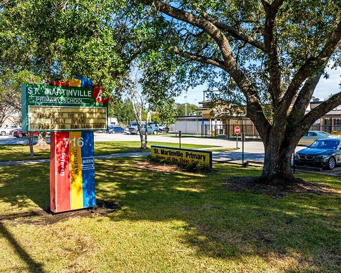 St. Martinville Primary School welcomes young minds in a community where education still happens at human scale.
