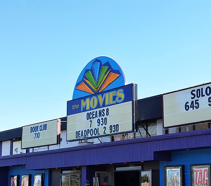 The Movies theater keeps entertainment affordable, because popcorn and films shouldn't require a second mortgage payment.