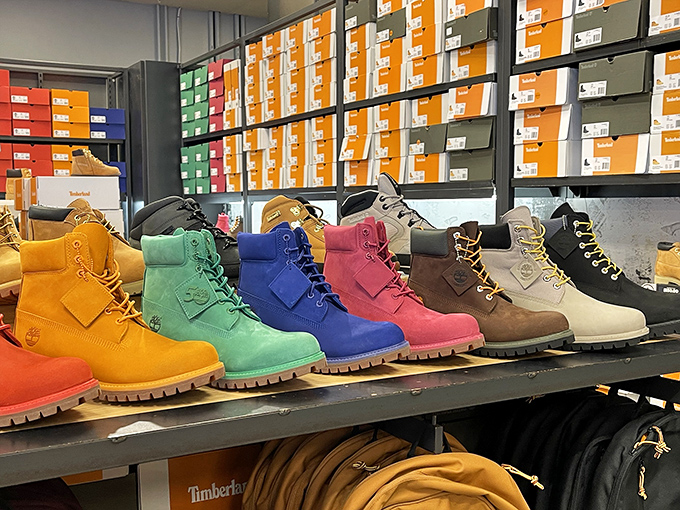 Rainbow boots that make even New Hampshire winters look appealing &ndash; Timberland's colorful lineup proves practical footwear doesn't have to be boring.