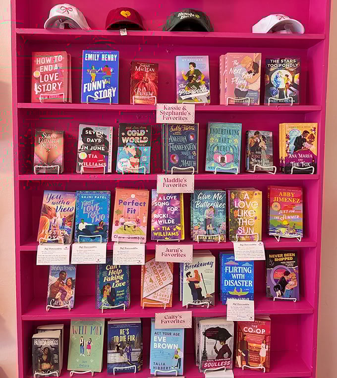 Staff picks in the romance section offer a roadmap through the sea of meet-cutes and happily-ever-afters. Love stories curated with love.