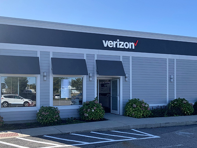 The Verizon store: where retirees go to have their smartphones explained by someone young enough to be their grandchild.