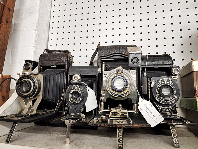 These vintage cameras captured weddings, birthdays, and everyday moments long before "selfie" entered our vocabulary. Photography when it required skill and patience.