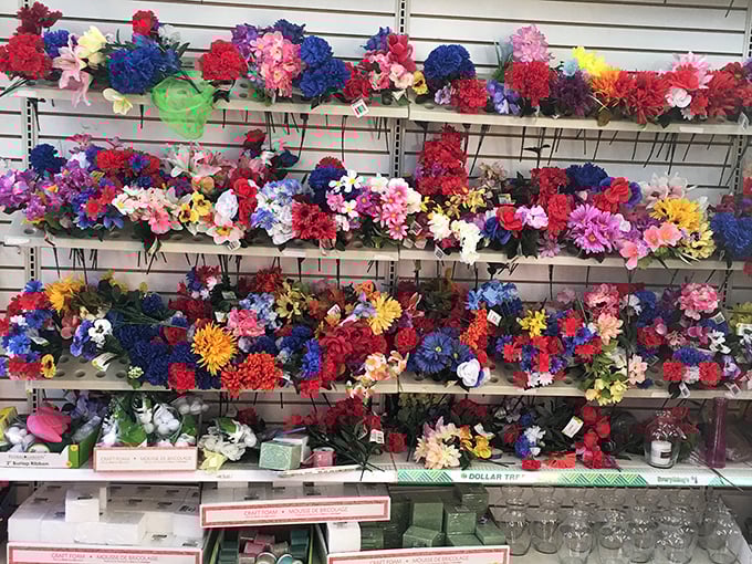 Artificial flowers so vibrant they might fool your relatives into thinking you've suddenly developed a green thumb at last.