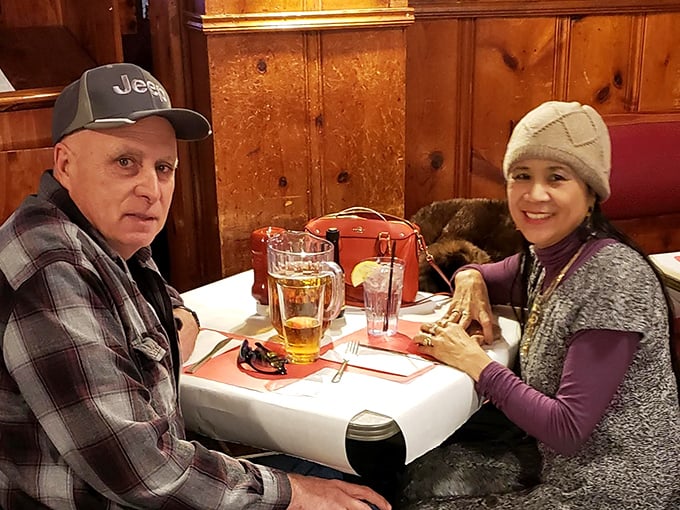 The dining room at Schultz's isn't just filled with customers; it's filled with seafood pilgrims who've found their holy grail.