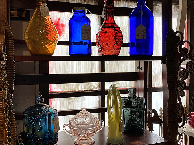 Colored glass that transforms sunlight into jewels. When's the last time your drinking vessels doubled as interactive art installations?