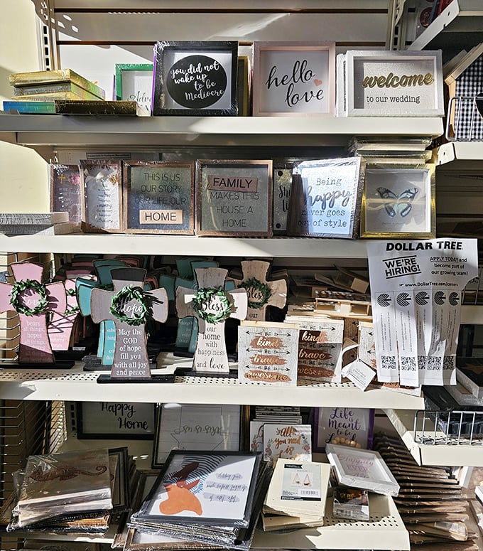 Home d&eacute;cor that speaks volumes without saying "I'm cheap." These inspirational signs and crosses bring farmhouse chic to budgets of all sizes.