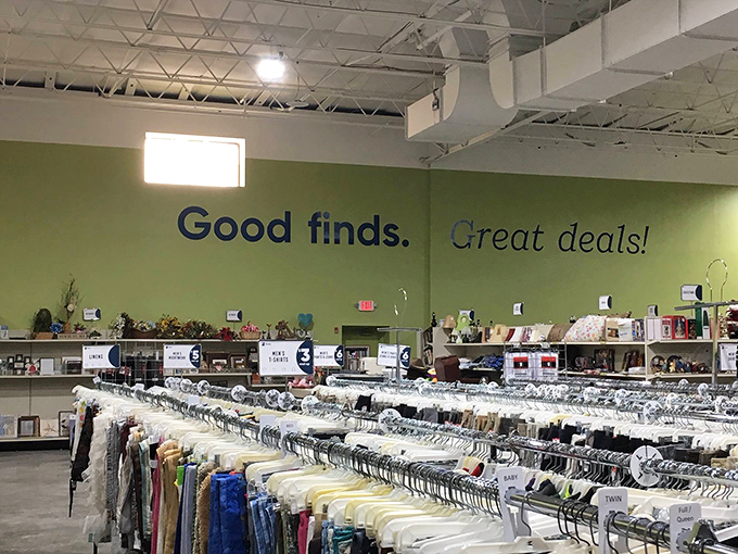 "Good finds. Great deals!" isn't just a slogan&mdash;it's a promise written on the wall and delivered in every aisle.