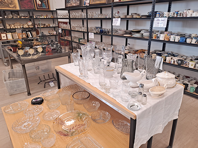Crystal and glass treasures that would make your grandmother proud. Sunday dinners feel fancier when served under vintage dome lids.
