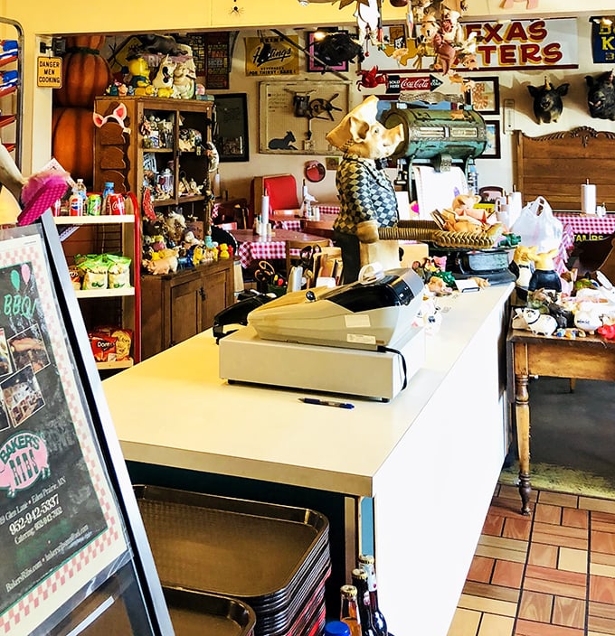 The order counter&mdash;where dreams are made, calories are ignored, and the most important relationship in your day is about to begin.