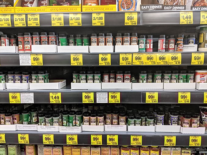 The spice rack that launched a thousand dinner experiments. At these prices, you can finally try that saffron recipe without remortgaging your home.