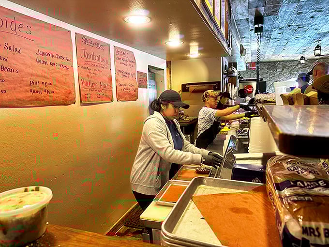 Where the magic happens. These barbecue artisans transform humble ingredients into the stuff of Texas legend every single day.