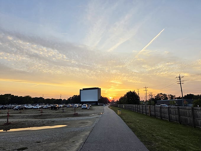 As daylight fades over McHenry, the screen becomes the communal campfire around which modern storytelling happens.