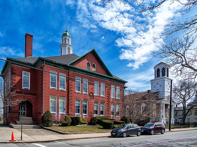 Bristol's historic downtown showcases beautiful red brick architecture and classic New England charm on every corner you explore.