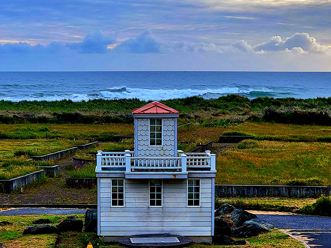 This charming coastal cottage in Gold Beach proves you don't need a mansion to enjoy front-row ocean views.