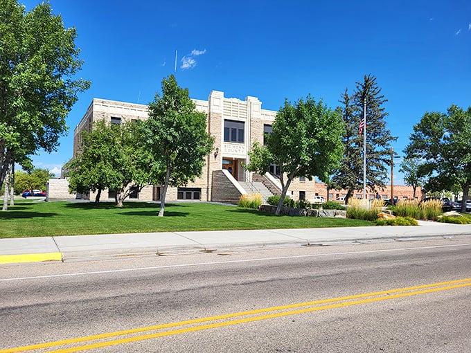 Hardin's stately courthouse presides over a town where your retirement dollars stretch like the big Montana sky.