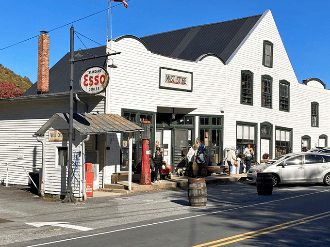 Valle Crucis' historic Mast General Store is like stepping into a time machine. Those wooden floors have stories to tell!