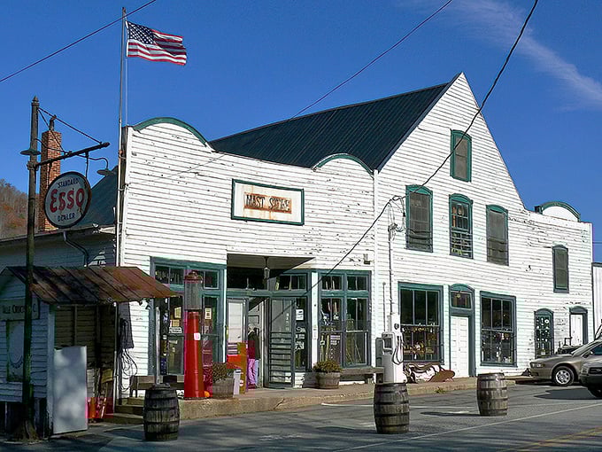 The iconic Mast General Store in Valle Crucis stands as a living museum of Appalachian commerce and culture.