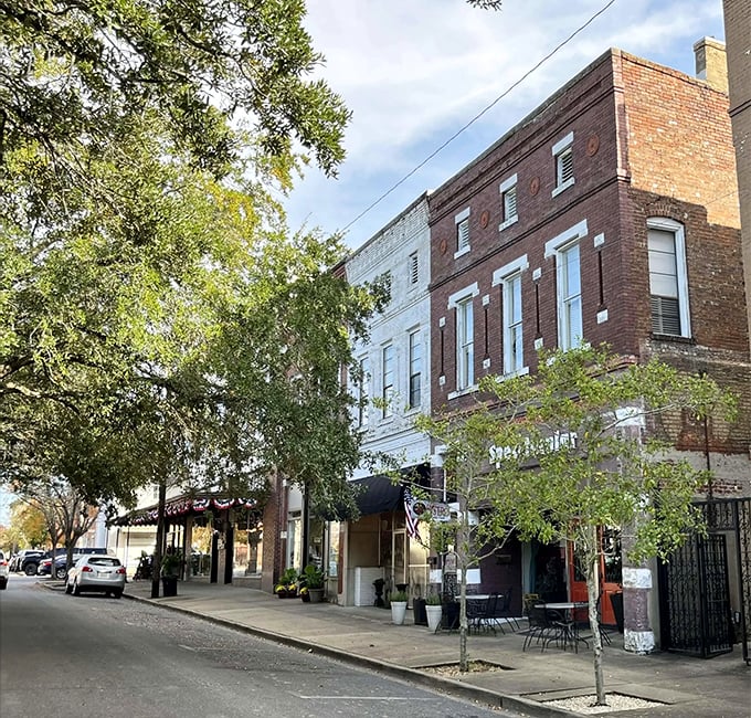 Historic downtown Demopolis features buildings with character, housing businesses where your grandparents would feel right at home.