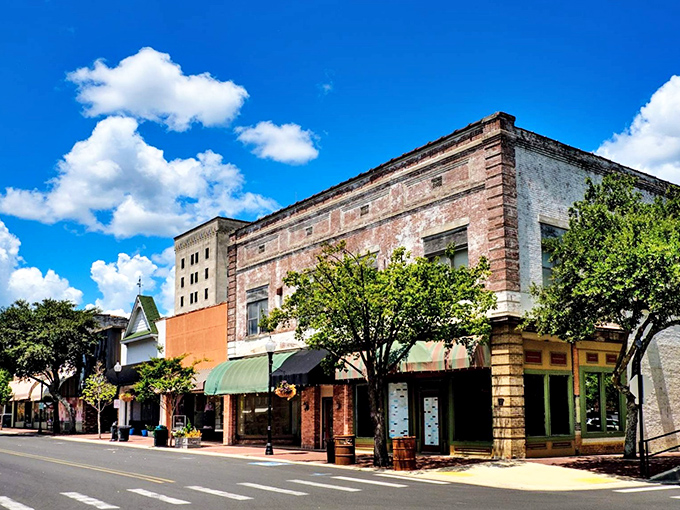 The revitalized downtown area shows how southern towns can blend historic charm with modern touches without losing their soul.