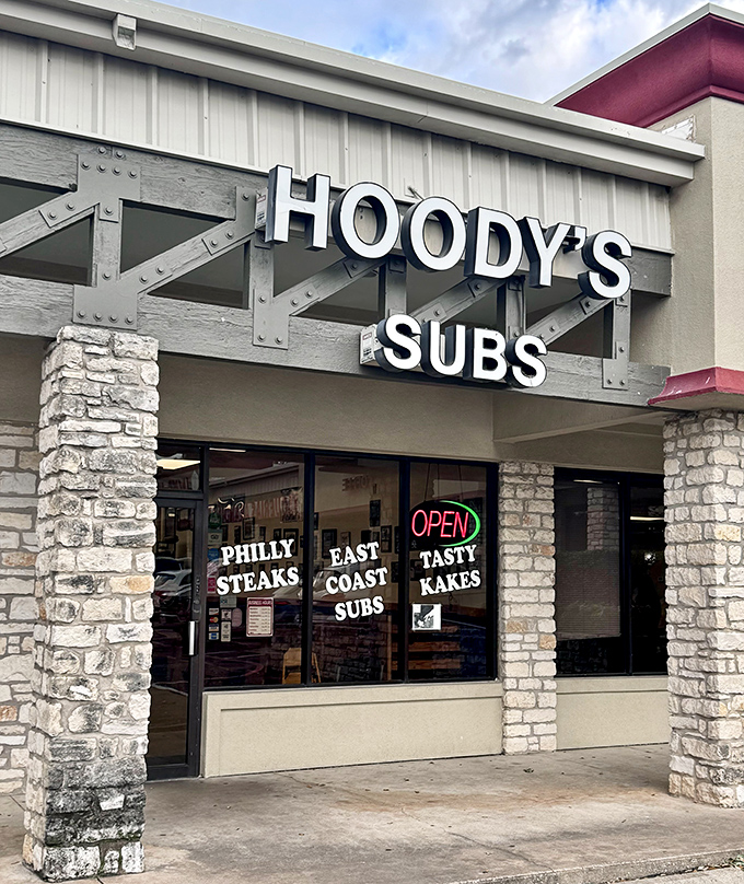 The "Open" sign at Hoody's is your invitation to discover why Round Rock residents make this their regular sandwich pilgrimage.