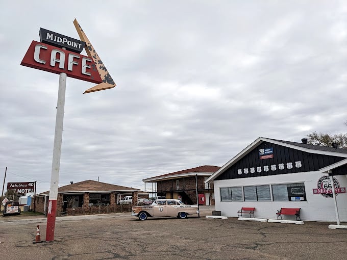 Adrian's roadside gem combines vintage charm with hearty meals for the ultimate Mother Road dining experience.