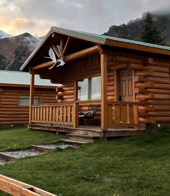 alaska postcard worthy cabin ftr