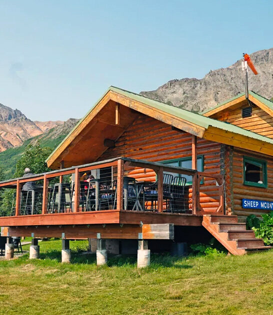 alaska unassuming lodge cabin ftr