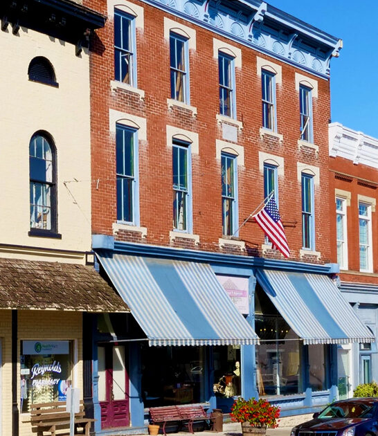 historic town kentucky postcard ftr