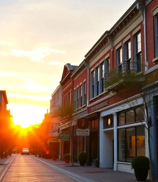 pennsylvania historic town dreamy ftr