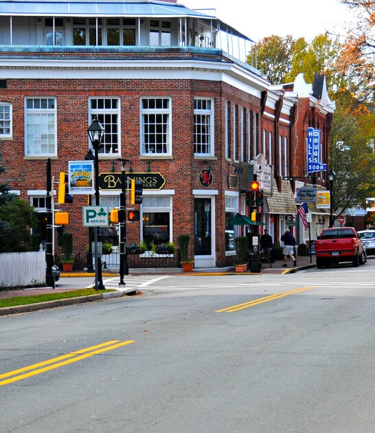 town stunning maryland postcard ftr