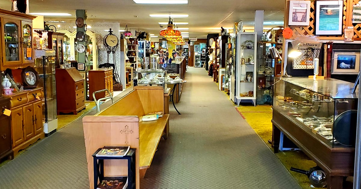 The Massive Antique Store In Washington That Takes Nearly All Day To ...