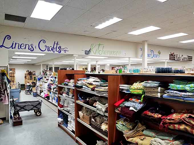 Inside Junk-Atique, every corner promises bright treasures waiting to be discovered in this Bakersfield bargain paradise.