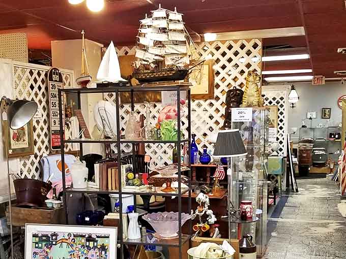 Nautical treasures and vintage curiosities create a collector's paradise. That model ship might just inspire your next adventure&mdash;or living room centerpiece.